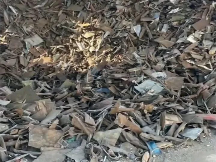 Rotary Drum Polishing Machine For Metal Recycling